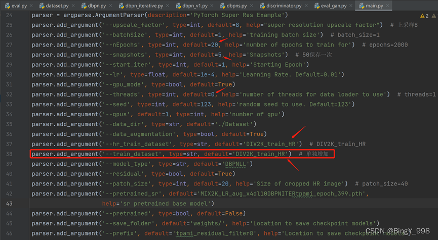 Deep Back-Projection Networks For Super-Resolution图像超分辨----DBPN_没有使用fork来启动您的 子进程和您忘记使用适当的习语-CSDN博客