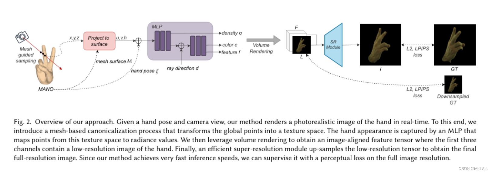 LiveHand: Real-time and Photorealistic Neural Hand Rendering 解读_Mid Air ...