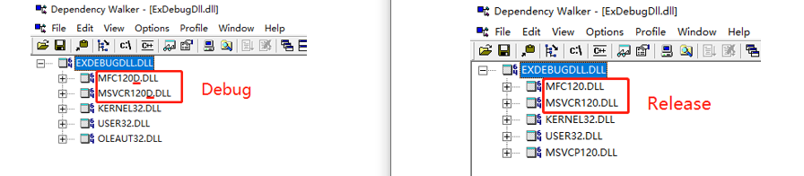 如何判断exe和dll文件是debug还是release编译生成的_vs2017查询dll是否是debug-CSDN博客