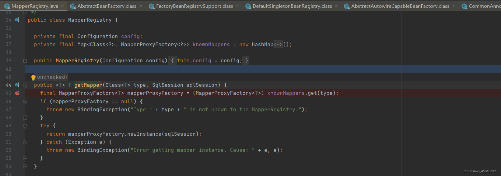 mybatisPlus在SpringBoot中mapper接口代理类的创建过程分析_mybatis-plus的proxy-factory-CSDN博客