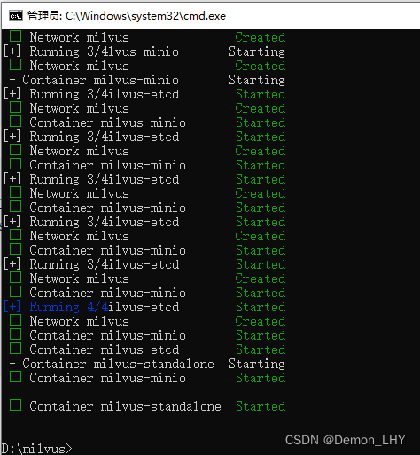 windows 部署milvus_windows milvus-CSDN博客