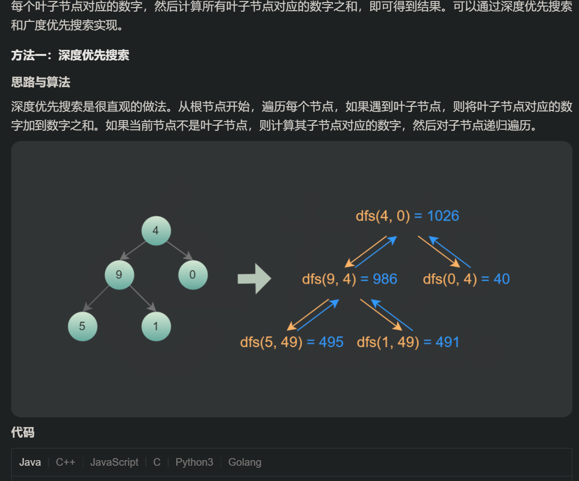 17<tag 二叉树和回溯路径问题>补充lt129 求根节点到叶节点数字之和 05菜菜的大数据开发之路的博客 Csdn博客