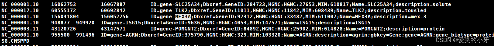 通过基因ID从GFF文件中获取基因位置_如何gff文件获取某个基因的信息-CSDN博客