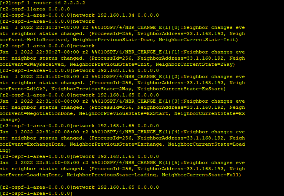 ospf实验_dis ip routing-table protocol ospf没反应-CSDN博客