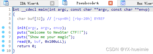 NewStarCTF 2023 WEEK1 pwn AK_newstarctf 题目下载-CSDN博客