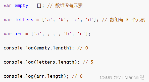 js从菜鸟到精通day03-数组_数组由每个元素什么的组成-CSDN博客
