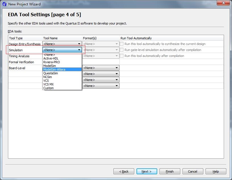 Quartus调用ModelSim进行仿真的步骤_quartus modelsim-CSDN博客