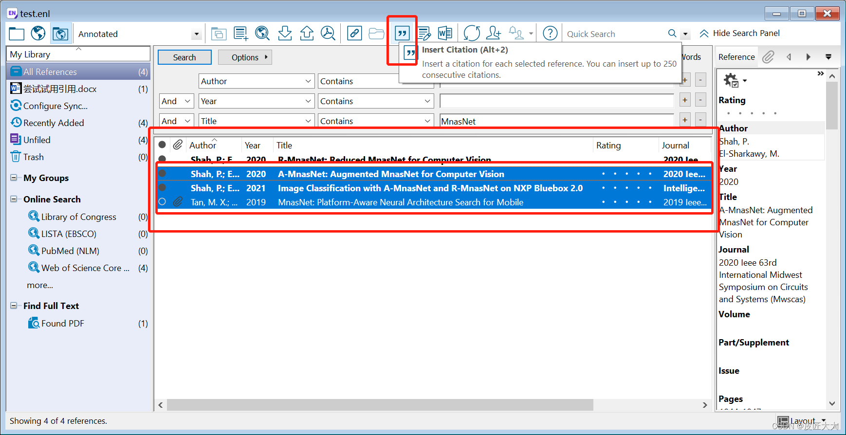 endNote使用教程笔记-1-简介_endnote ens文件放在哪-CSDN博客