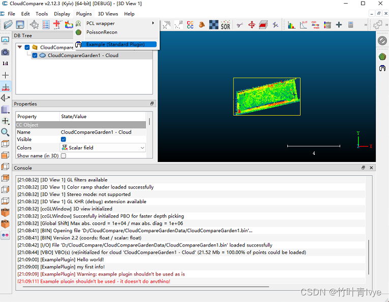 CloudCompare中PLC插件开发介绍_cloudcompare插件-CSDN博客