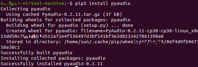 ubuntu安装pyaudio报错及正确过程_portaudio19 ubuntu-CSDN博客