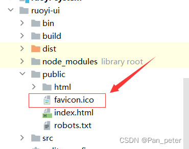 Java——若依前后端分离修改侧边栏标题和浏览器上的标题_若依侧边栏标题-CSDN博客