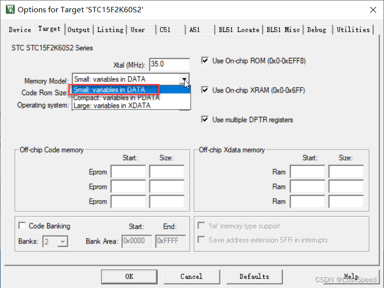Keil C51 - ERROR L107: ADDRESS SPACE OVERFLOW-CSDN博客