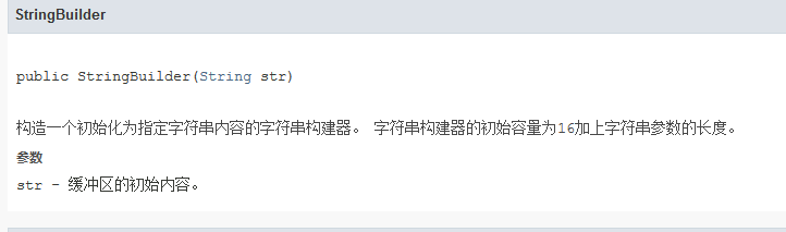 JAVA常用API—String、StringBuilder类_string api stringbuider-CSDN博客