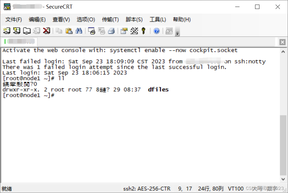 SecureCRT解决中文显示乱码_crt中文乱码-CSDN博客