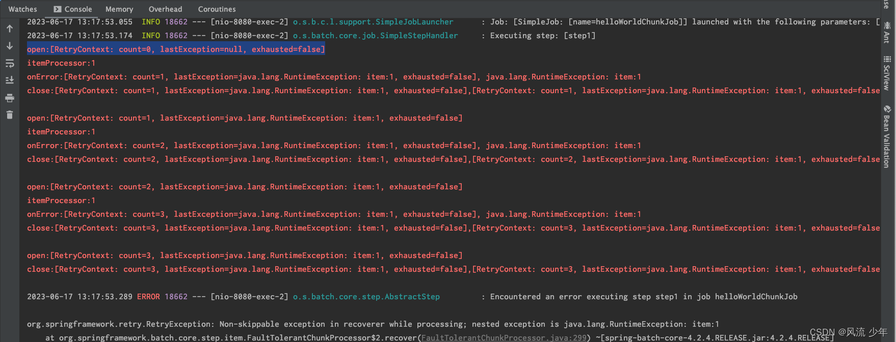 Springbatch从入门到实战七:chunk模式spring Batch Chunk Csdn博客