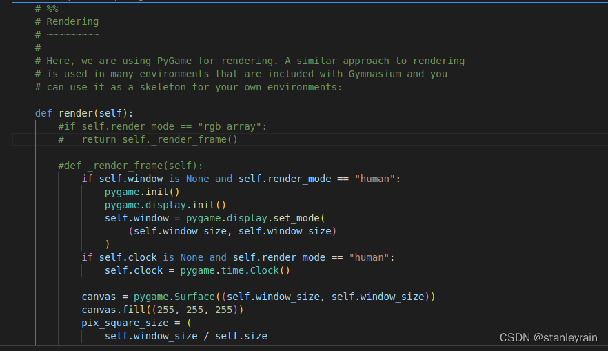 定制gym环境后，不显示运行结果_gymnasium render-CSDN博客