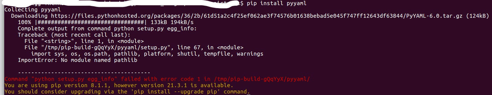 pyyaml 3.11版本的安装_pyyaml安装-CSDN博客