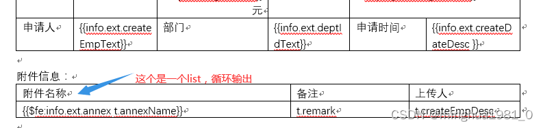 利用easypoi通过模板导出word_easypoi按模板导出word-CSDN博客