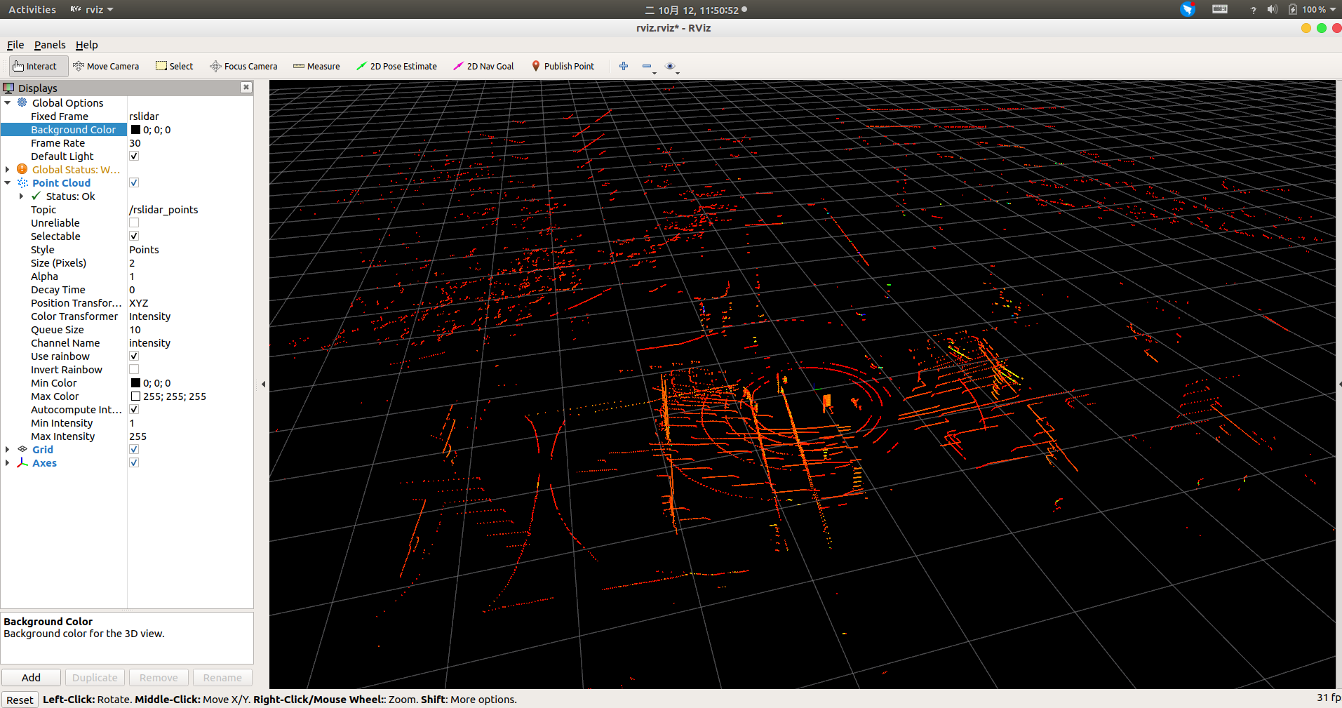 速腾聚创16线激光雷达ros驱动安装与rviz点云展示说明_速腾聚创安装清单-CSDN博客