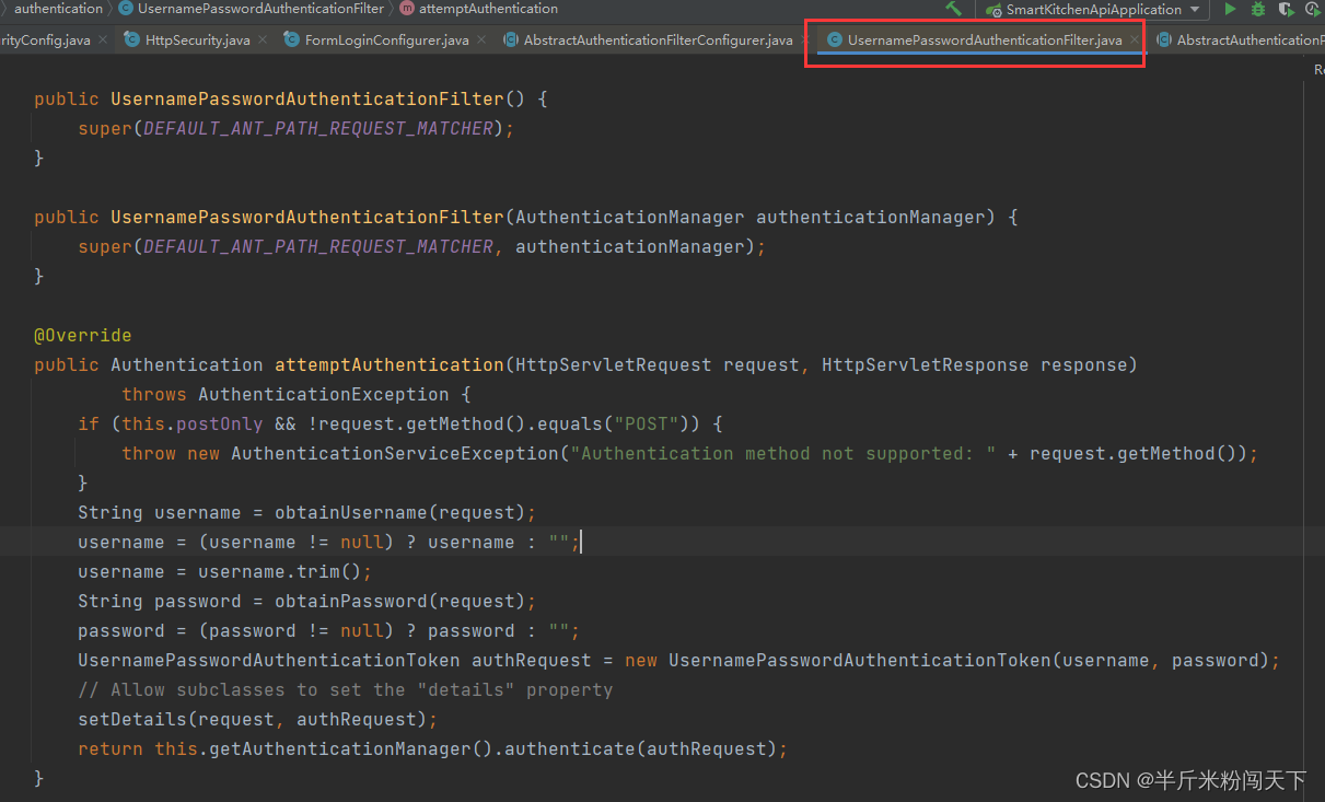 SpringSecurity自定义多Provider时提示No AuthenticationProvider found for问题的解决方案与原理（三）_no ...