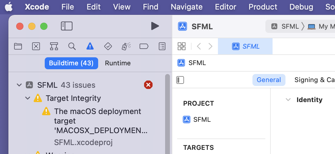 Xcode配置SFML教程【MacOS M1 arm64】_sfml怎么安装-CSDN博客