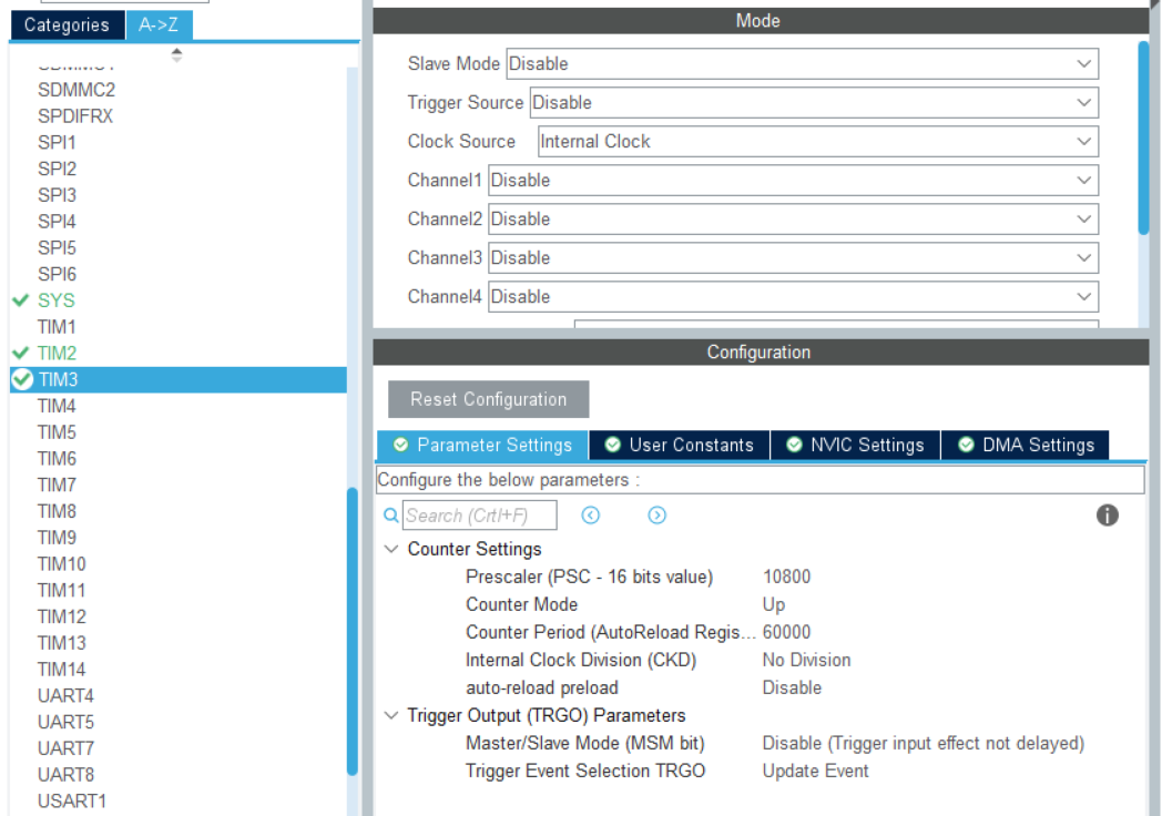 STM32F767 通用定时器 定时器同步 使用一个定时器启动另一个定时器-CSDN博客