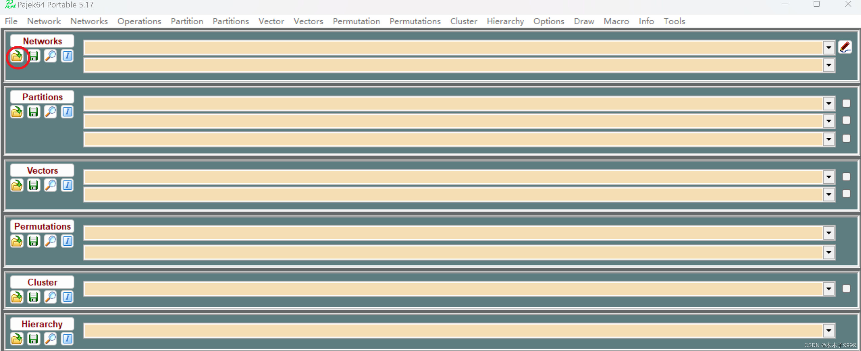 Pajek使用日记_pajek excel-CSDN博客