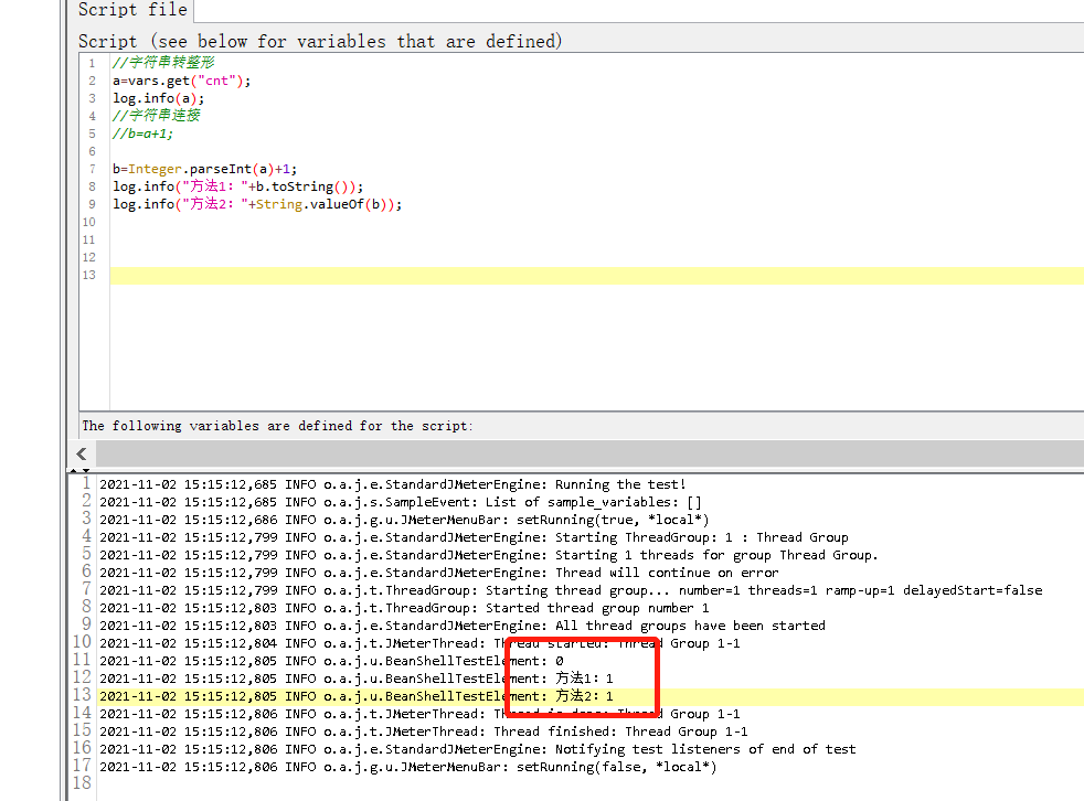 Jmeter书中不会教你的（11）——beanshell中常用的数据类型转换_jmeter 字符串转数字_agrapea的博客-CSDN博客
