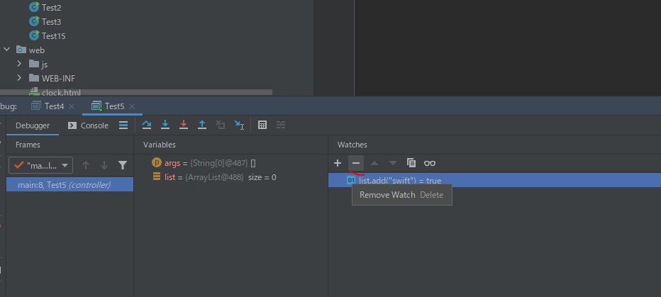 巧用idea的Variables和Watches(重点)_idea 变量条件watch equals-CSDN博客