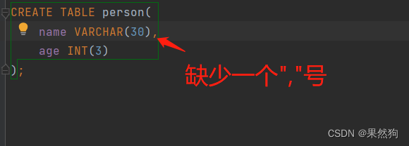 You have an error in your SQL syntax； check the manual that corresponds ...