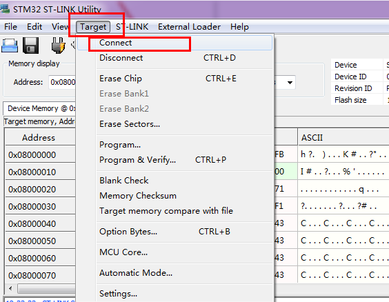 问题——STM32用flyMcu烧录“写入出错在0kb,进度0%,耗时1029毫秒”的错误_flymcu烧写程序烧不进去-CSDN博客