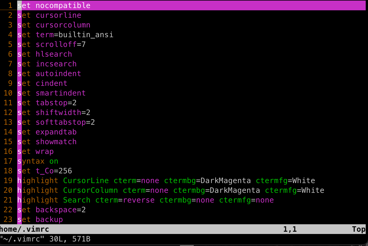 vim常用_gvim十字光标-CSDN博客