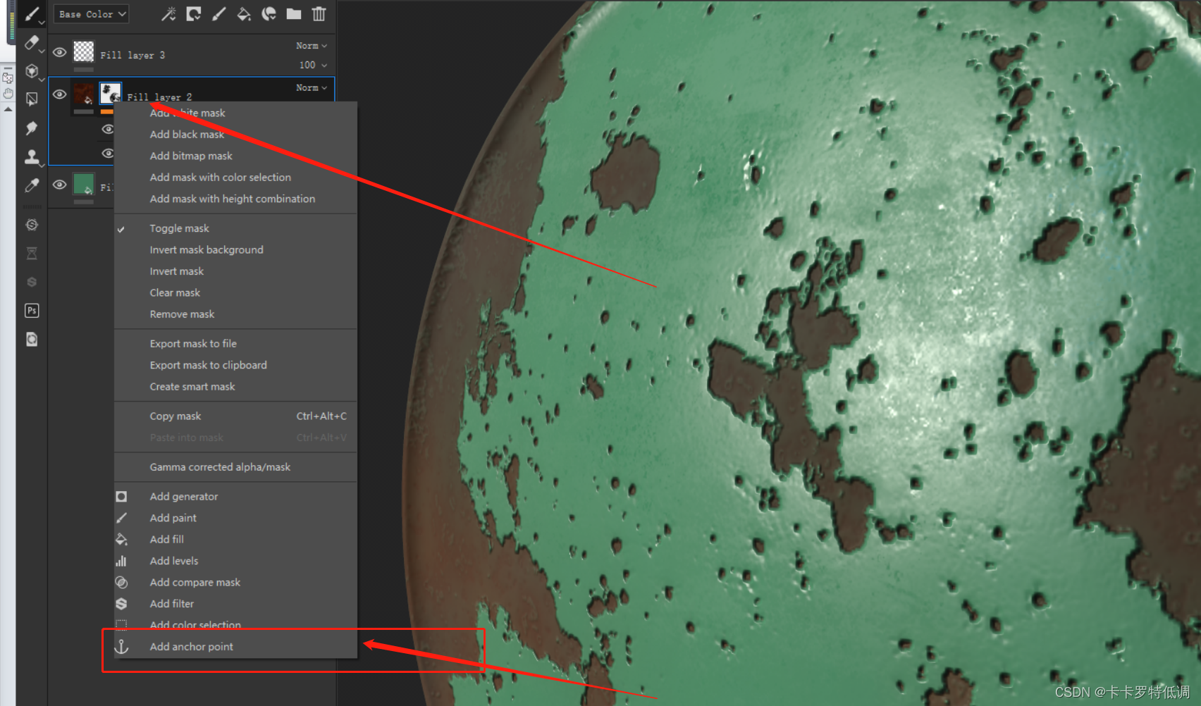 Substance Painter油漆剥落起泡技巧_substance painter锚点-CSDN博客