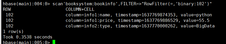 在Hbase使用过滤器（行键过滤器、列族与列过滤器、值过滤器）_18. hbase中scan操作中,可以对行键进行过滤的过滤有哪些?分别是什么作用-CSDN博客