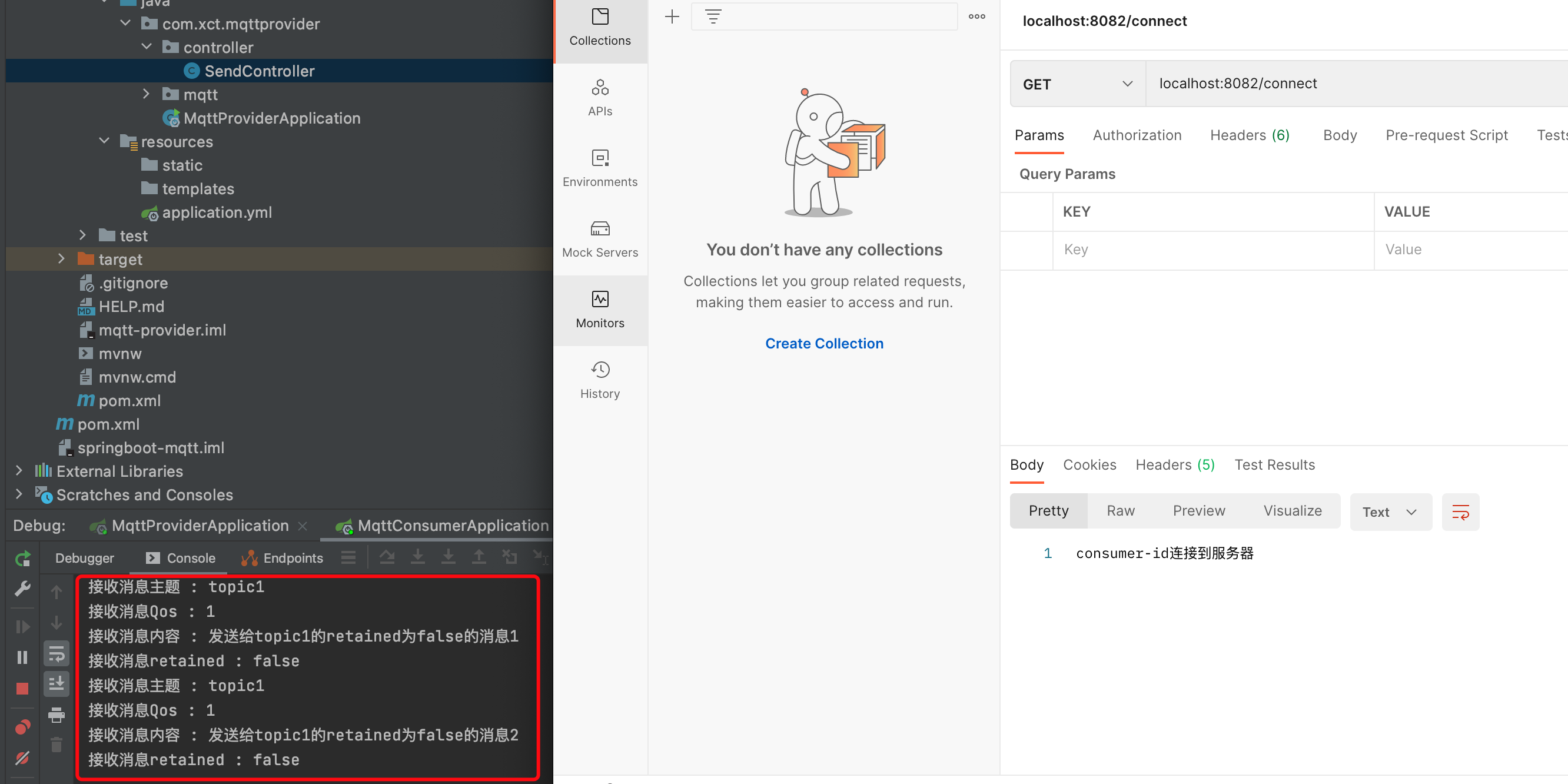 springboot整合mqtt实现消息发送和消费，以及客户端断线重连之后的消息恢复_mqttexception (128)-CSDN博客