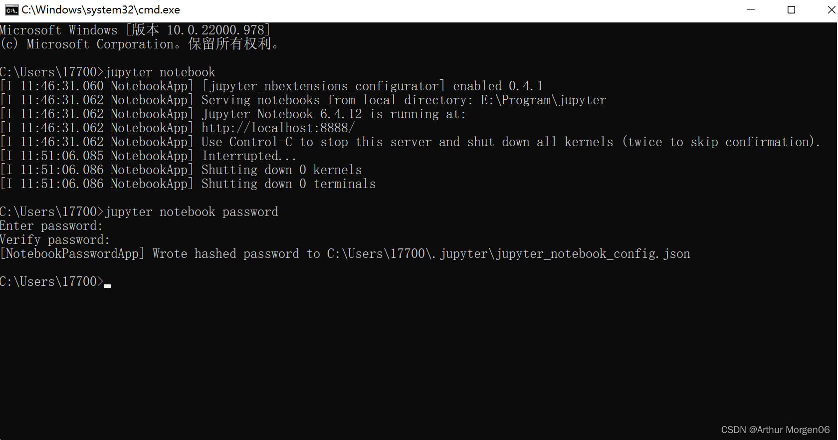 Jupyter安装及修改相关配置方法重置jupyter Notebook配置 Csdn博客