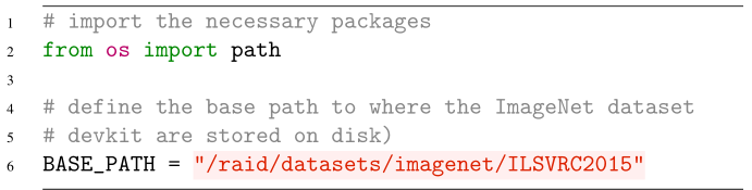 《Deep Learning for Computer Vision with Python》阅读笔记-ImageNetBundle(第5章 ...