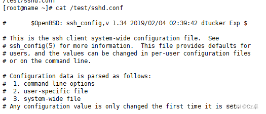 Linux 作业3_.bashrc文件最前面被加了一行-CSDN博客