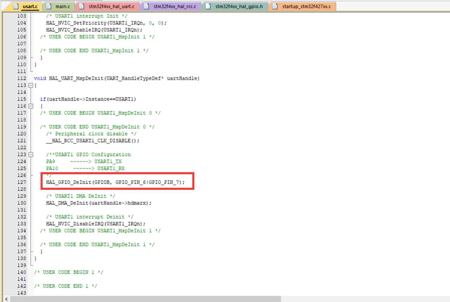 HAL库中STM32F4系列移植代码示例_stm32f4 hal库程序示例-CSDN博客