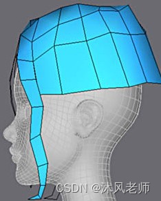 3DMAX游戏角色头发建模教程_max人物头发建模-CSDN博客