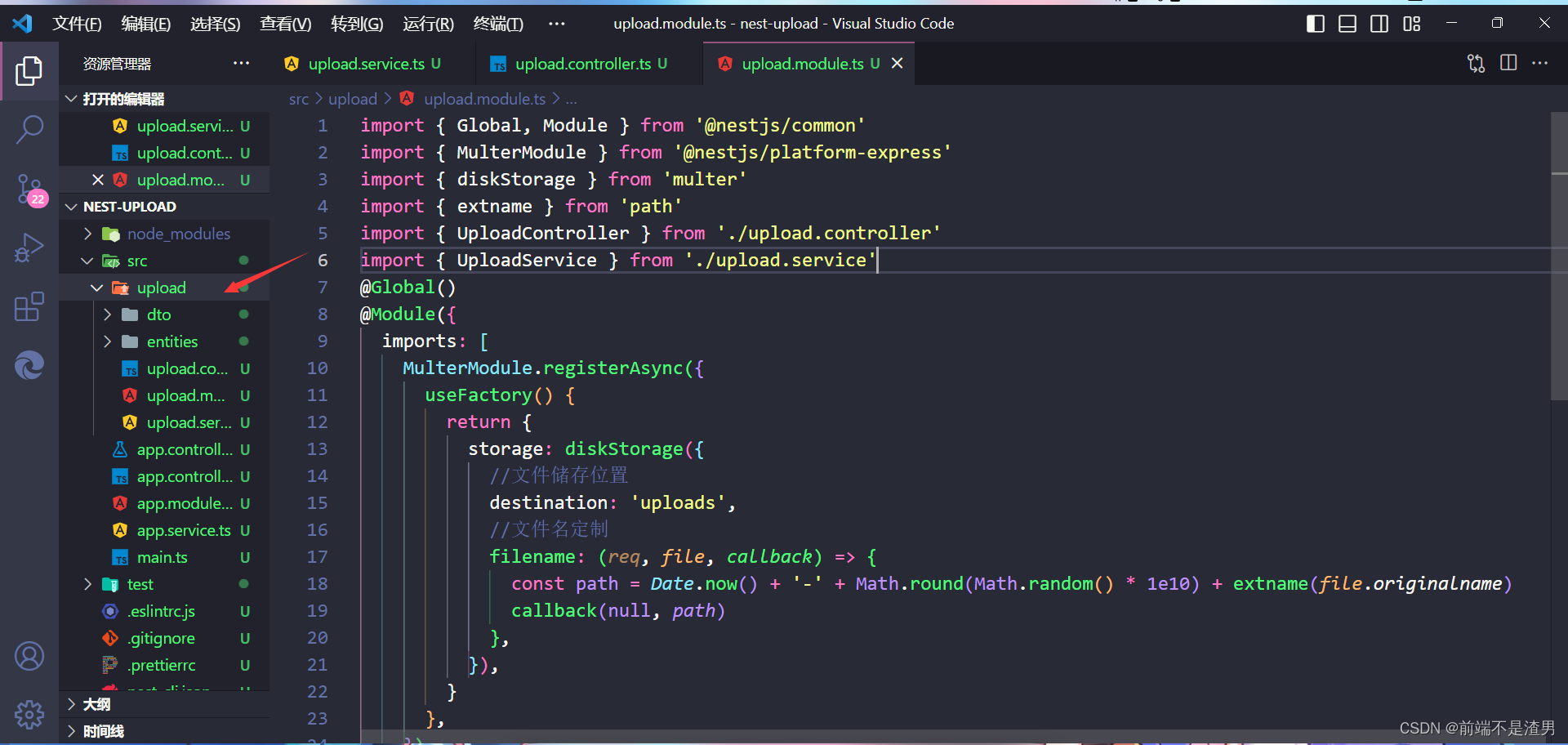 一文带你弄懂nest.js文件上传_nestjs 文件上传-CSDN博客