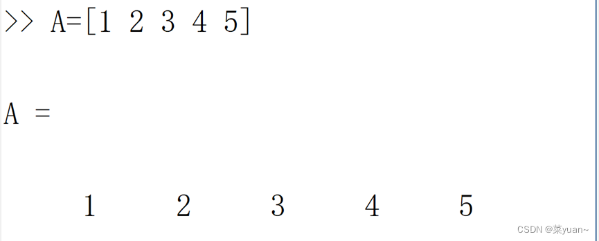 Matlab 基础笔记一数组的生成matlab生成数组 Csdn博客