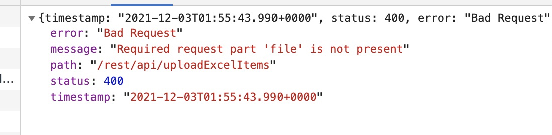 Springboot前端上传文件后端接收不到excel Multipartfile File后端接收不到数据 Csdn博客 