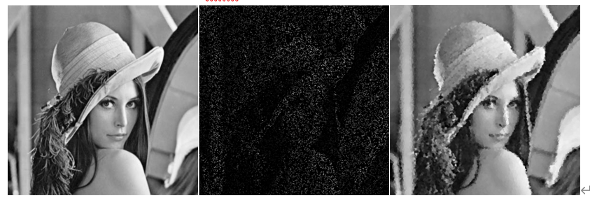 现代数字图像处理作业---对lena.bmp图像转成灰度图后，加入90%强度的椒盐噪声。尝试任何方法去恢复图像。_c语言8位bmp图像加椒盐 ...