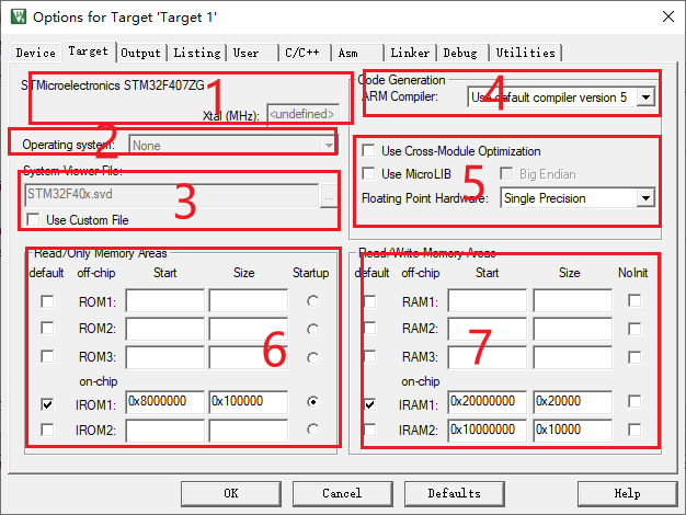 keil选项配置Option-1 (Target)_keil target-CSDN博客