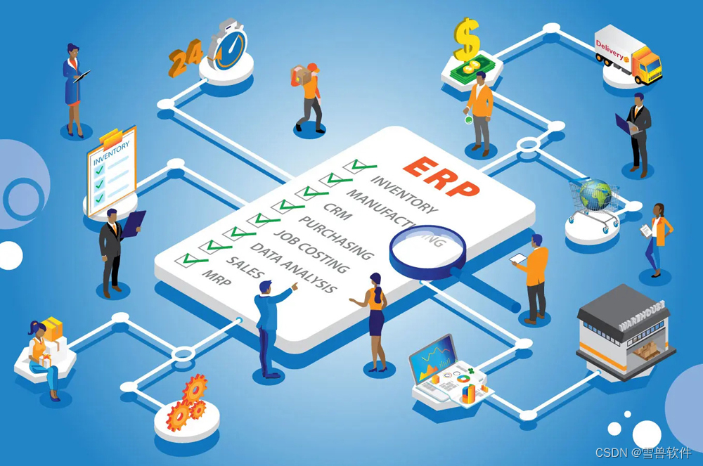 企业资源规划管理系统（ERP）_企业资源规划系统及方法-CSDN博客