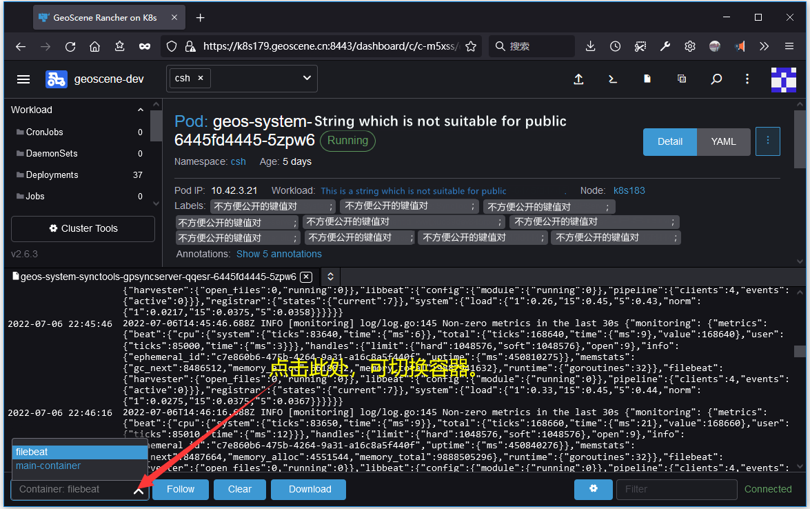 k8s查看pod日志的几种方法_pod log和docker log-CSDN博客