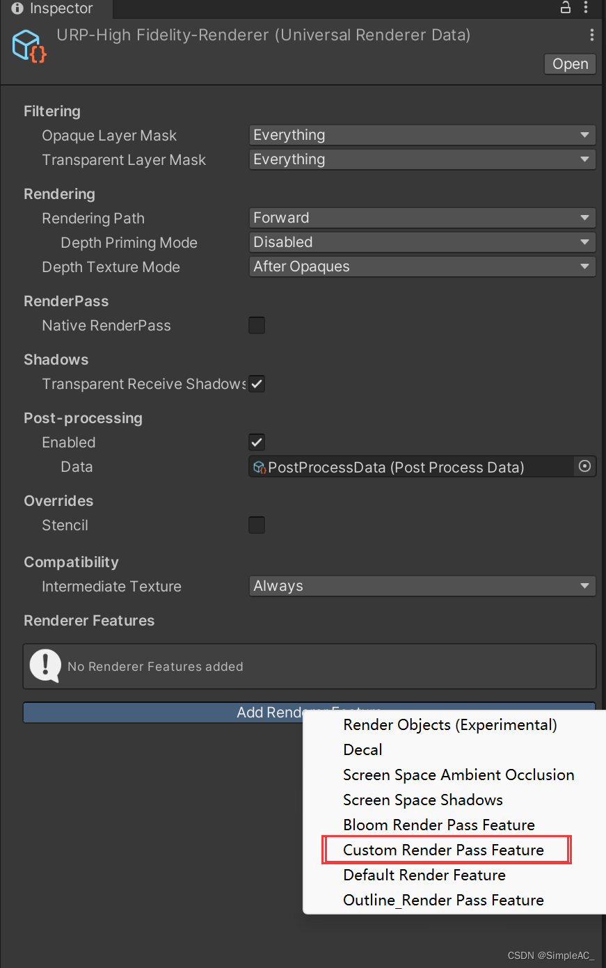 Unity URP下后处理如何实现_unity urp自定义后处理 雾效-CSDN博客