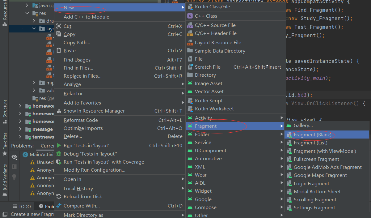Android Fragment使用_android new fragment 执行-CSDN博客