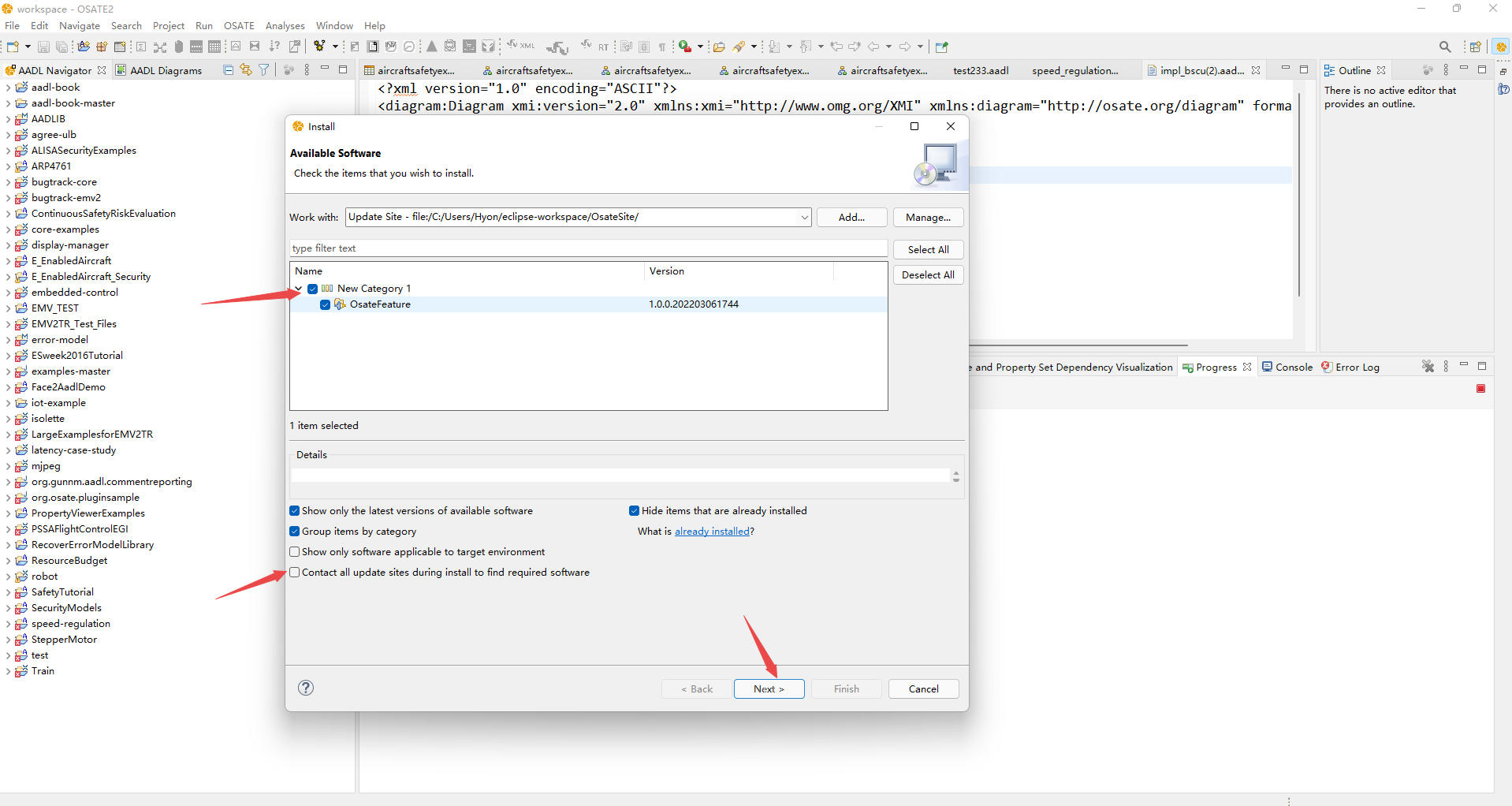 【OSATE学习笔记】插件开发入门-CSDN博客